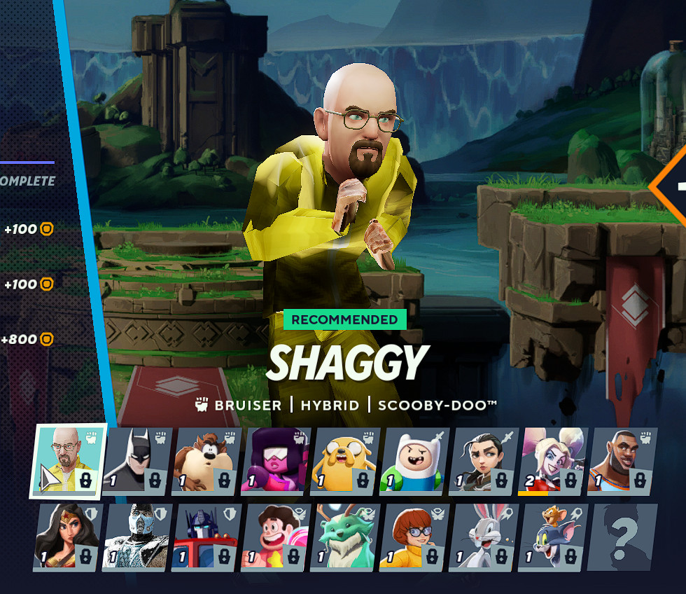 Walter White (Over Shaggy) Mod for MultiVersus | MVS Mods