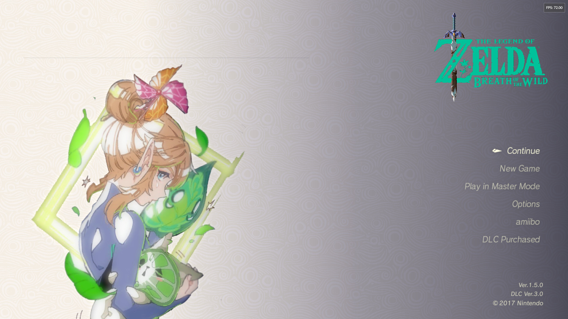 New-Look Title Screen Mod for The Legend of Zelda: Breath of the Wild ...