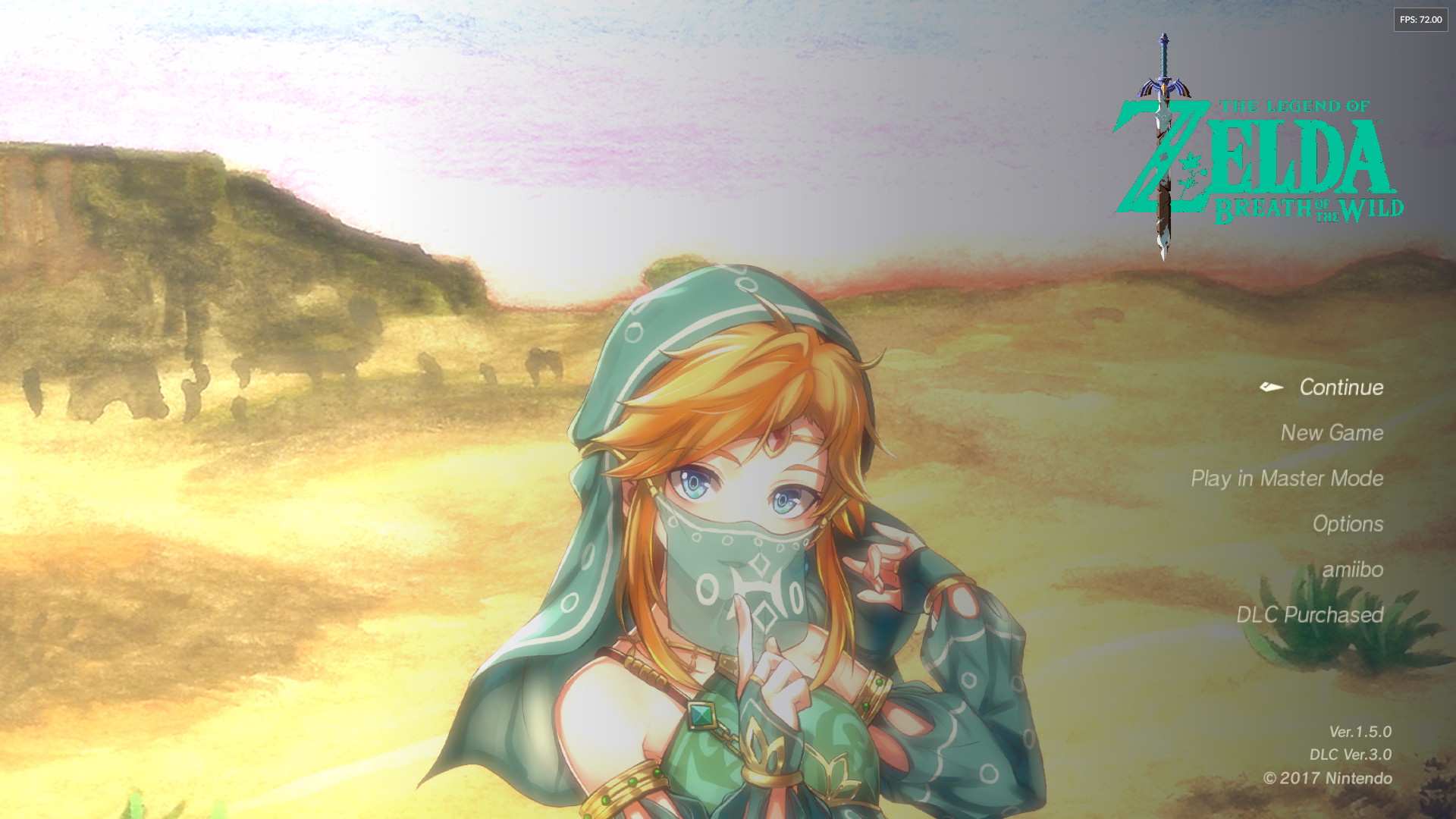 New-Look Title Screen Mod for The Legend of Zelda: Breath of the Wild ...