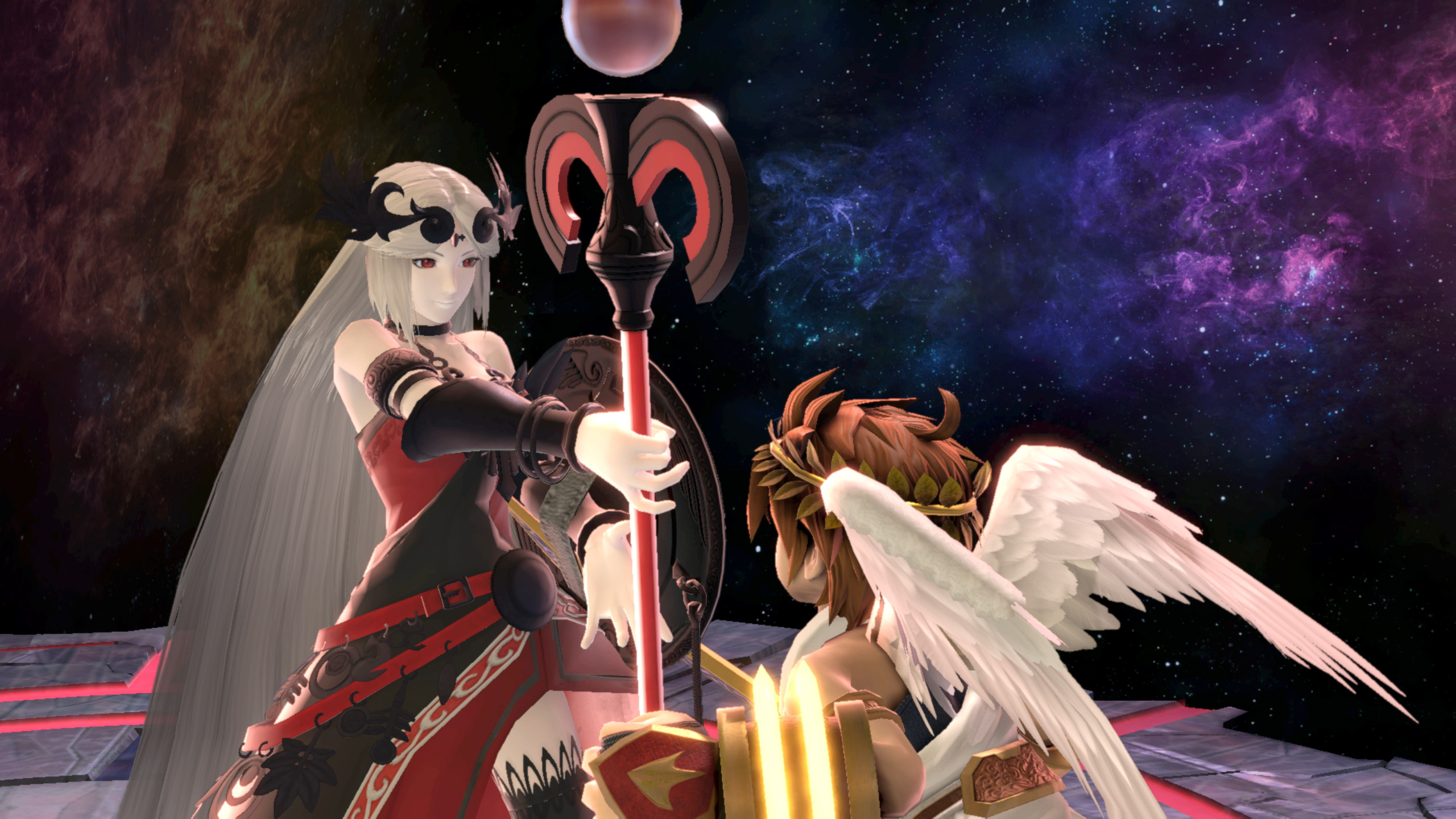 Helltaker Palutena [Super Smash Bros. Ultimate] [Mods]