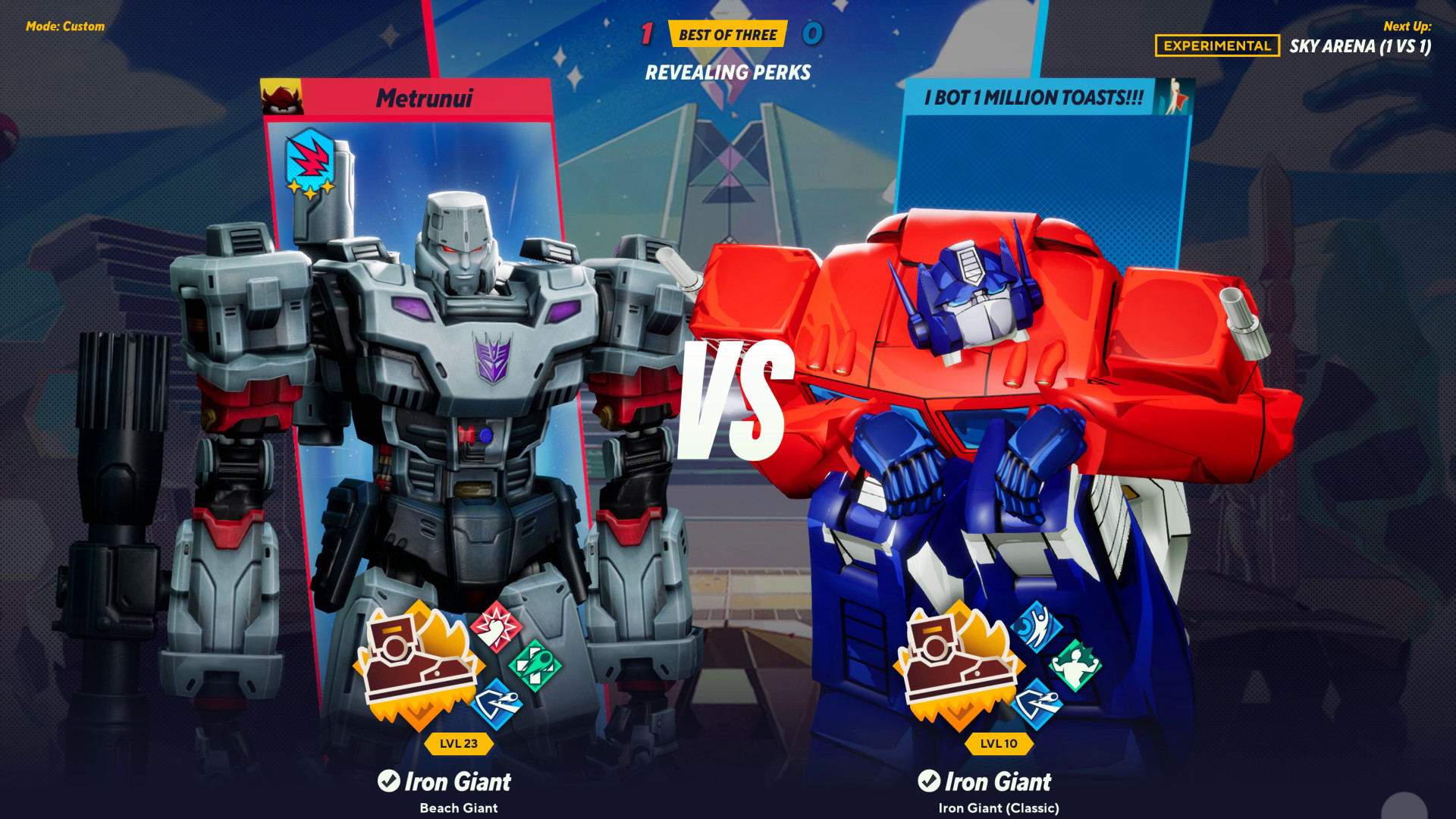 Megatron over Iron Giant Mod for MultiVersus | MVS Mods