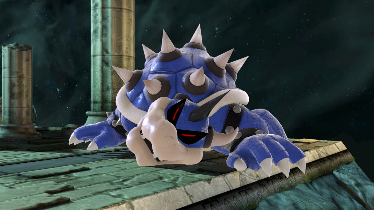 Dark Bowser Vs Dry Bowser Super Mario 3D Land Skeletal Dry Bowser