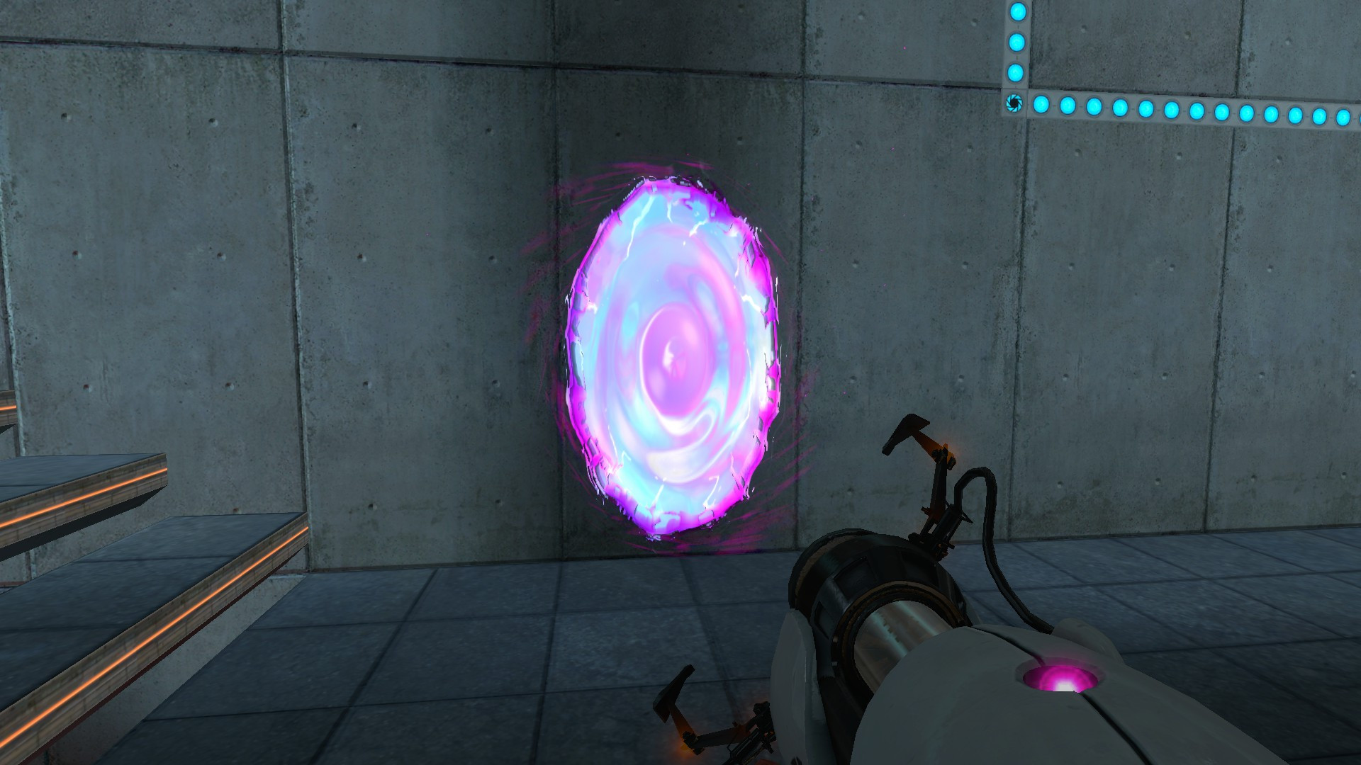 Cyan & Magenta Vine Portals with NEW CROSSHAIR Mod for Portal | PRTL Mods