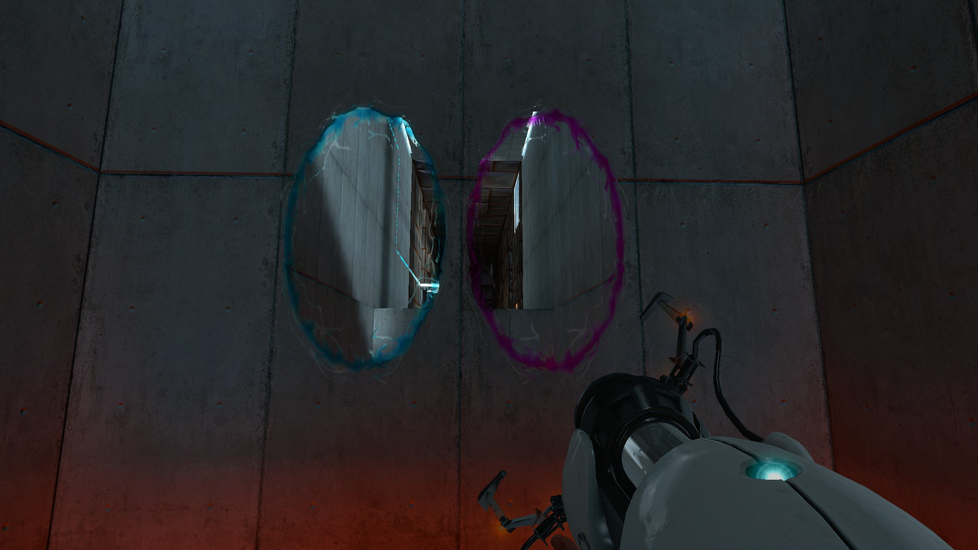 Cyan & Magenta Vine Portals with NEW CROSSHAIR Mod for Portal | PRTL Mods