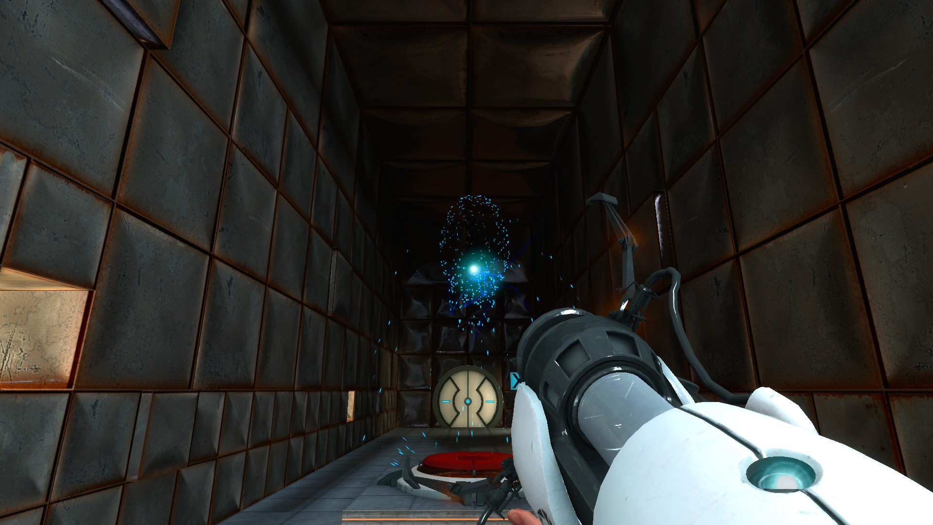 Cyan & Magenta Vine Portals with NEW CROSSHAIR Mod for Portal | PRTL Mods