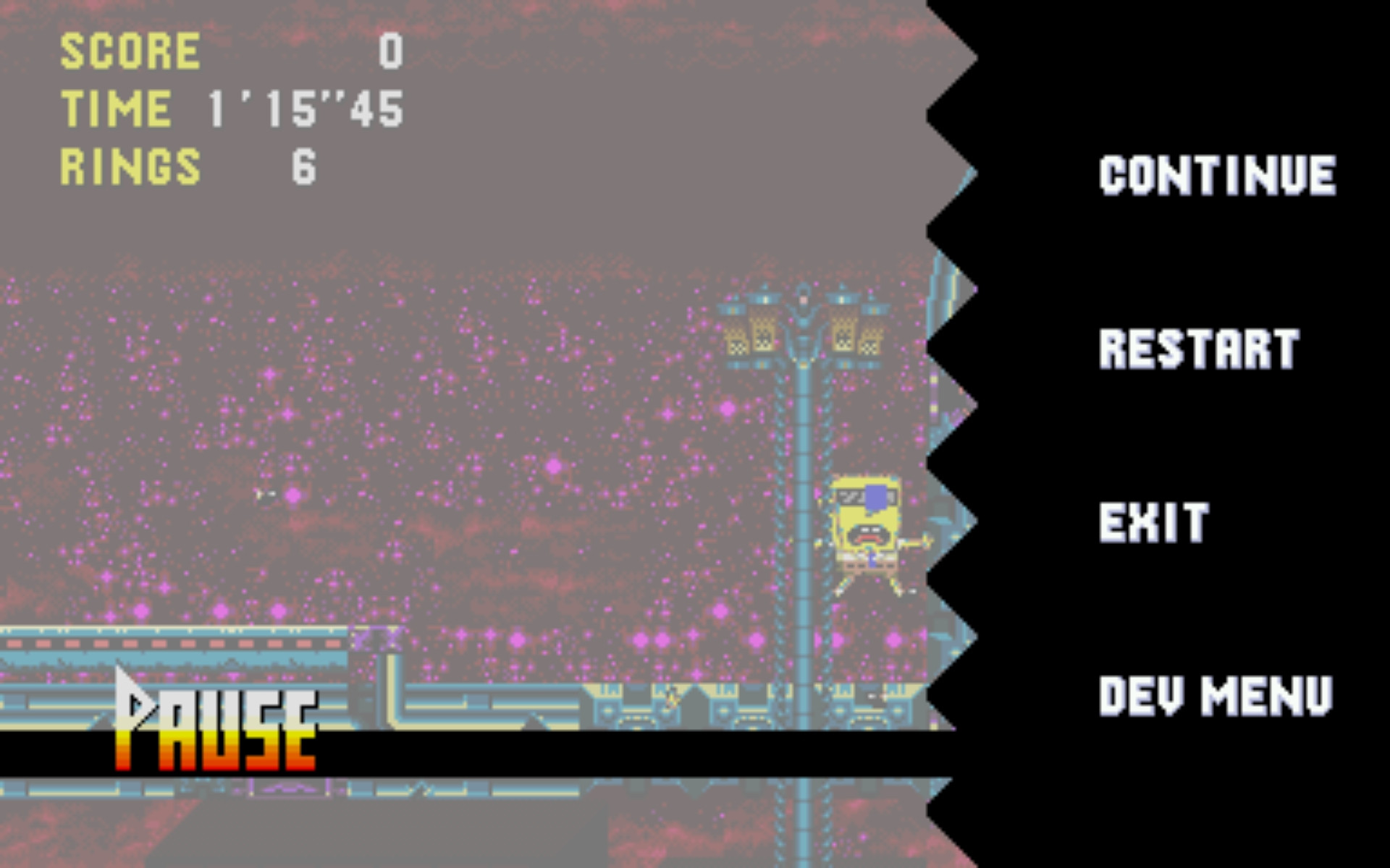 SpongeBob Future And Past Aka SpongeBob CD Mod for Sonic CD (2011 ...