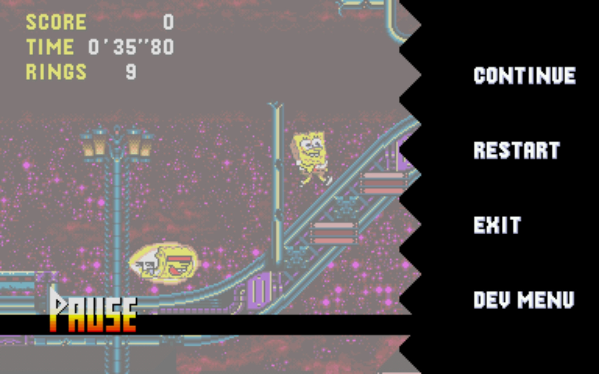 SpongeBob Future And Past Aka SpongeBob CD Mod for Sonic CD (2011 ...