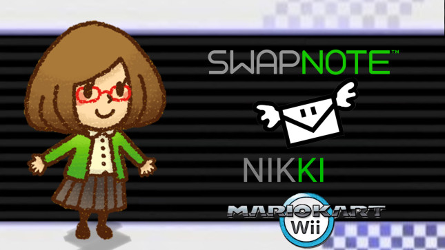Swapnote Nikki (Dolphin Exclusive) Mod for Mario Kart Wii | MKWii Mods