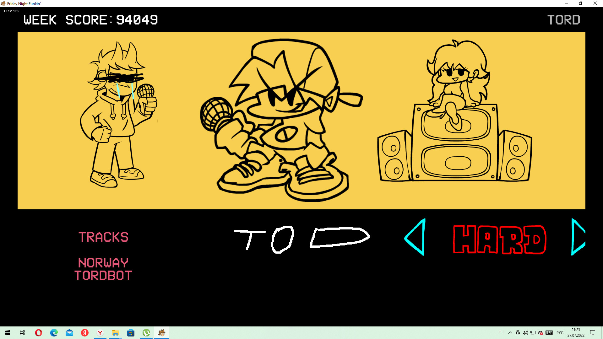 Friday night funkin Vs TOD [Friday Night Funkin'] [Mods]