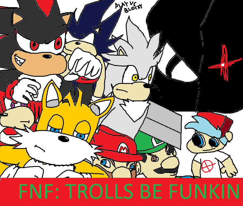 FNF: trolls be funkin' V1 (read desc) [Friday Night Funkin'] [Mods]