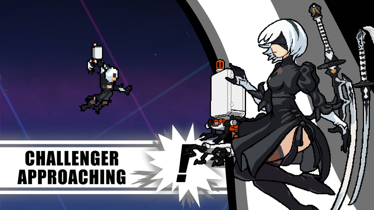2B (NieR:Automata/RoA) [0.9.3/CMC+] Mod for Super Smash Bros. Crusade ...