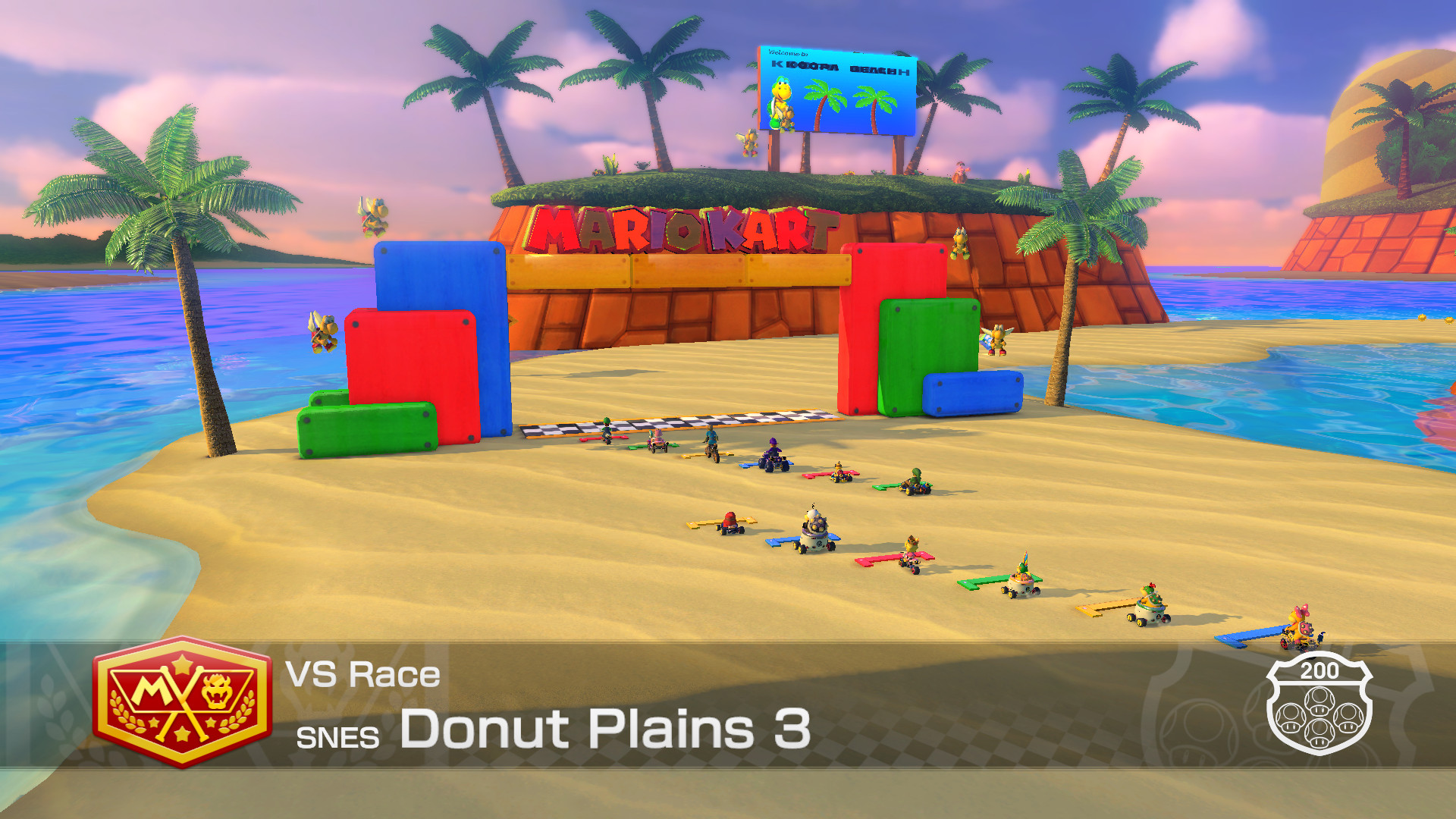 SNES Koopa Beach 1 (Wii U port) [Mario Kart 8 Deluxe] [Mods]