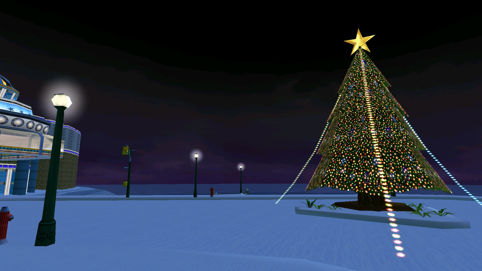 Snow Day in Station Square! Mod for Sonic Adventure DX | SADX Mods