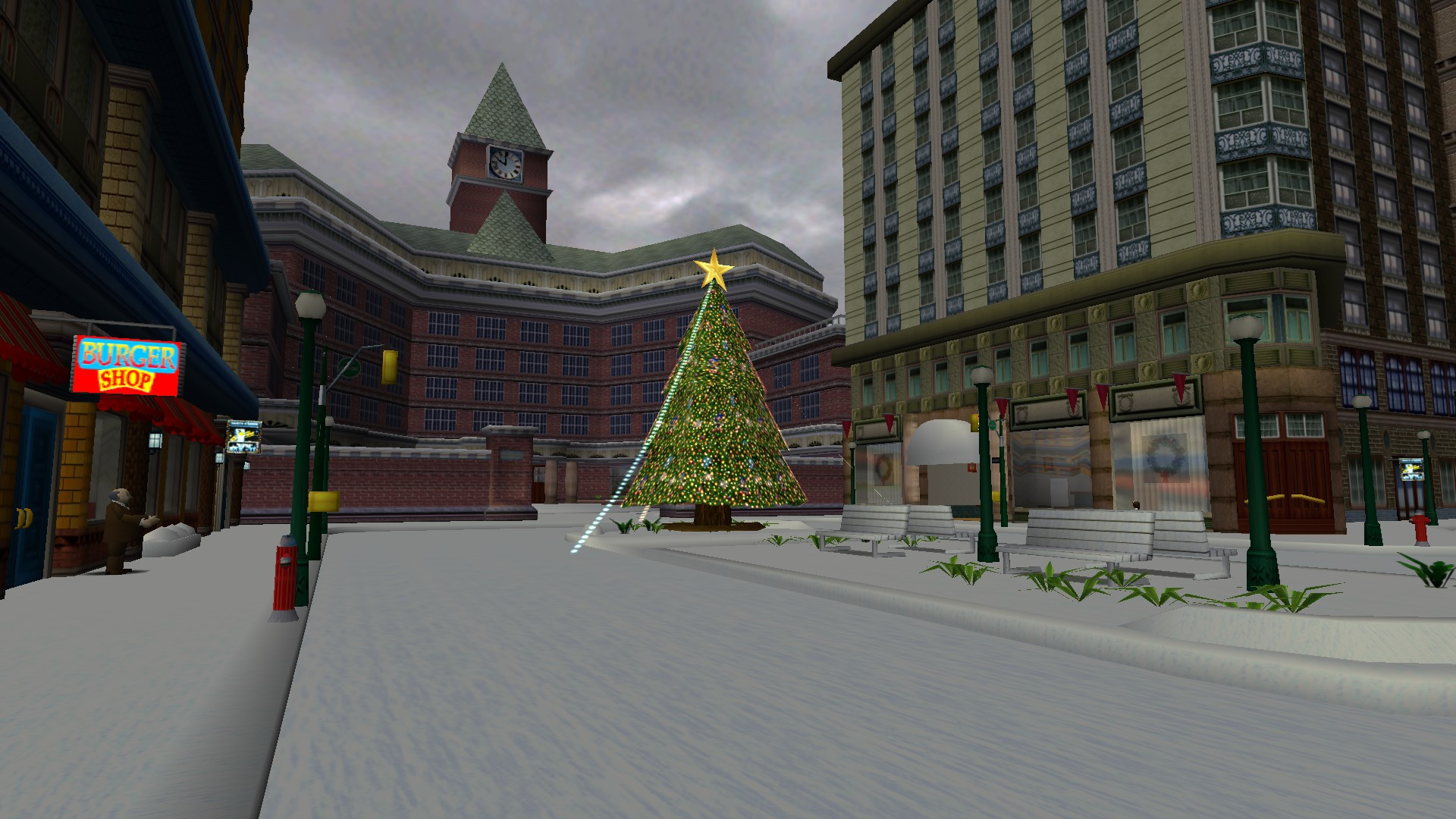 Snow Day in Station Square! Mod for Sonic Adventure DX | SADX Mods