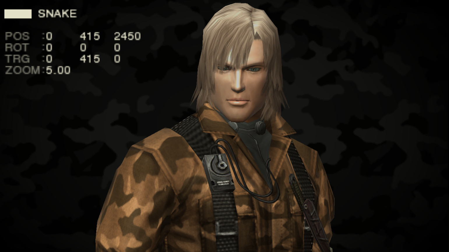 HD Camo Mod for Metal Gear Solid: Snake Eater 3D | MGS:SE3D Mods