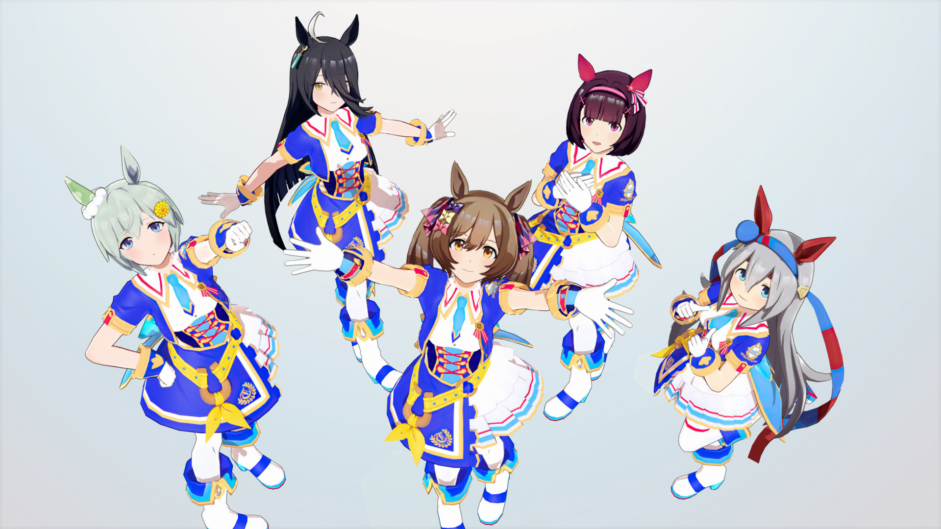 Uma Musume Glorious Azure Over Dressy Stardust Mod for THE IDOLM@STER ...
