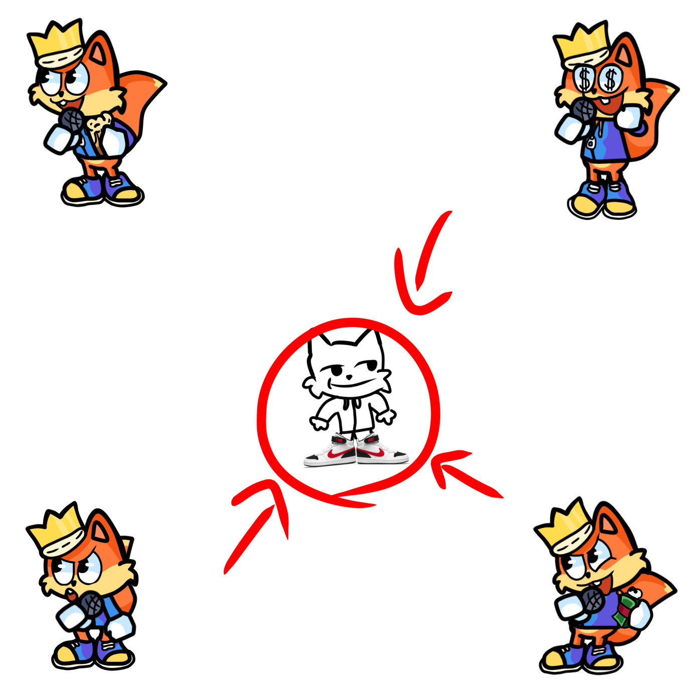 FNF: Conker over Bf [Friday Night Funkin'] [Mods]