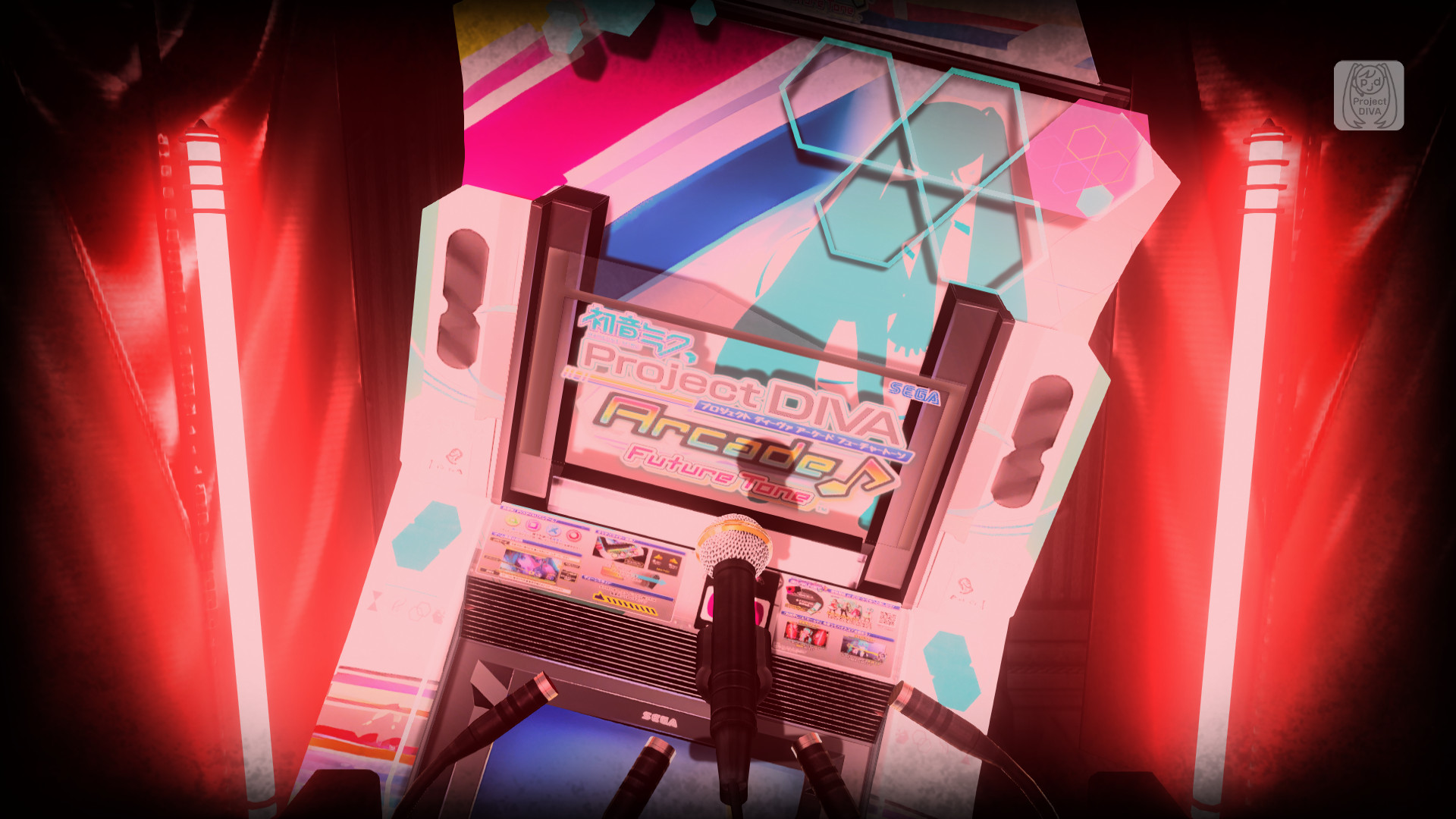 Arcade Future Tone Cabinet Module Mod for Hatsune Miku: Project DIVA ...