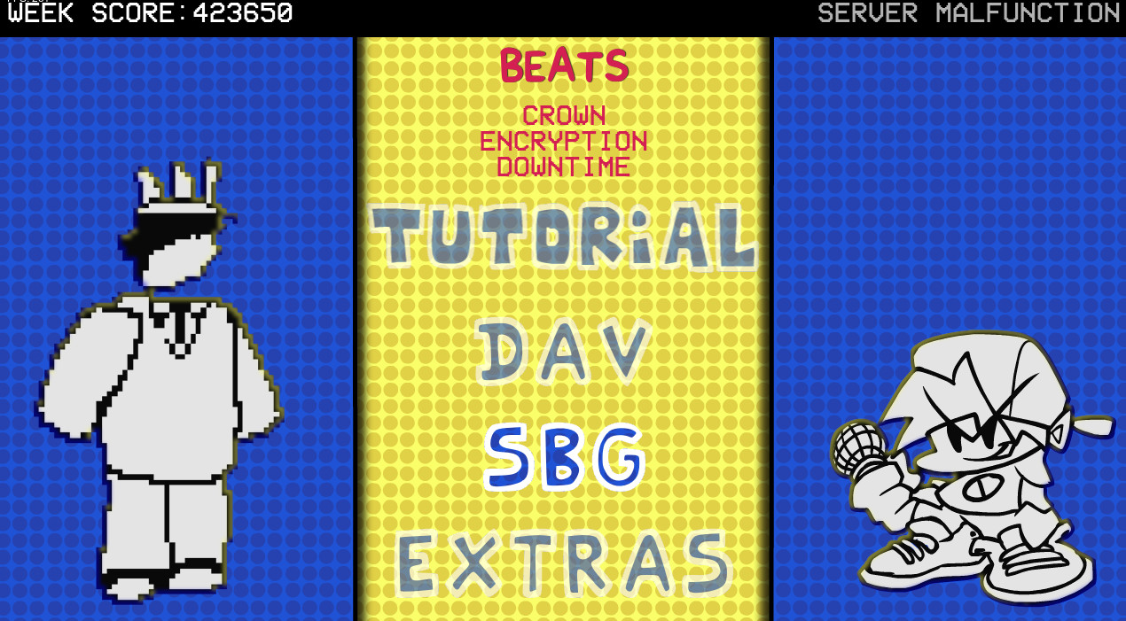 Dav n' SBG FNF [FULL RELEASE] Mod for Friday Night Funkin' | FNF Mods