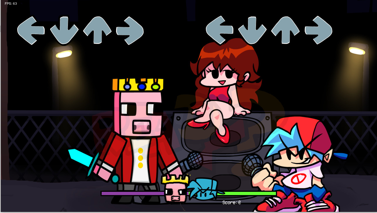 Vs Technoblade Mod Mod for Friday Night Funkin' | FNF Mods