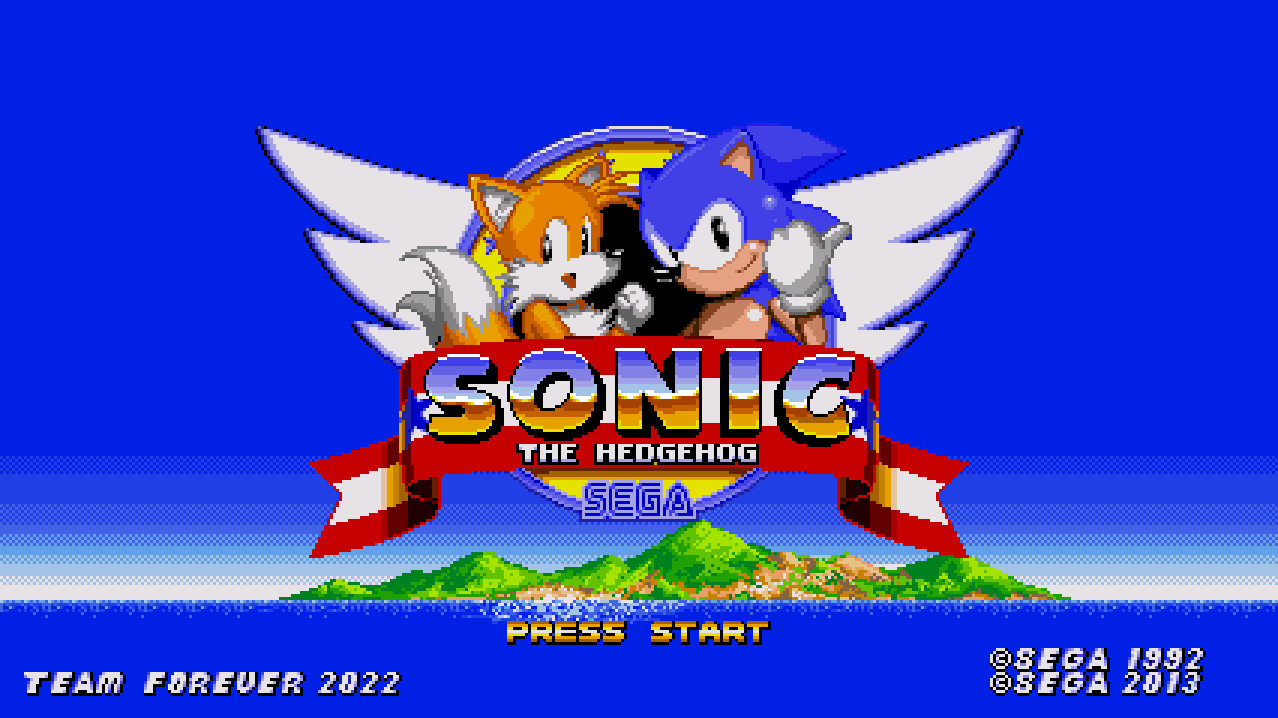 Sonic 1 styled Title screen Mod for Sonic The Hedgehog 2 Absolute | S2A ...