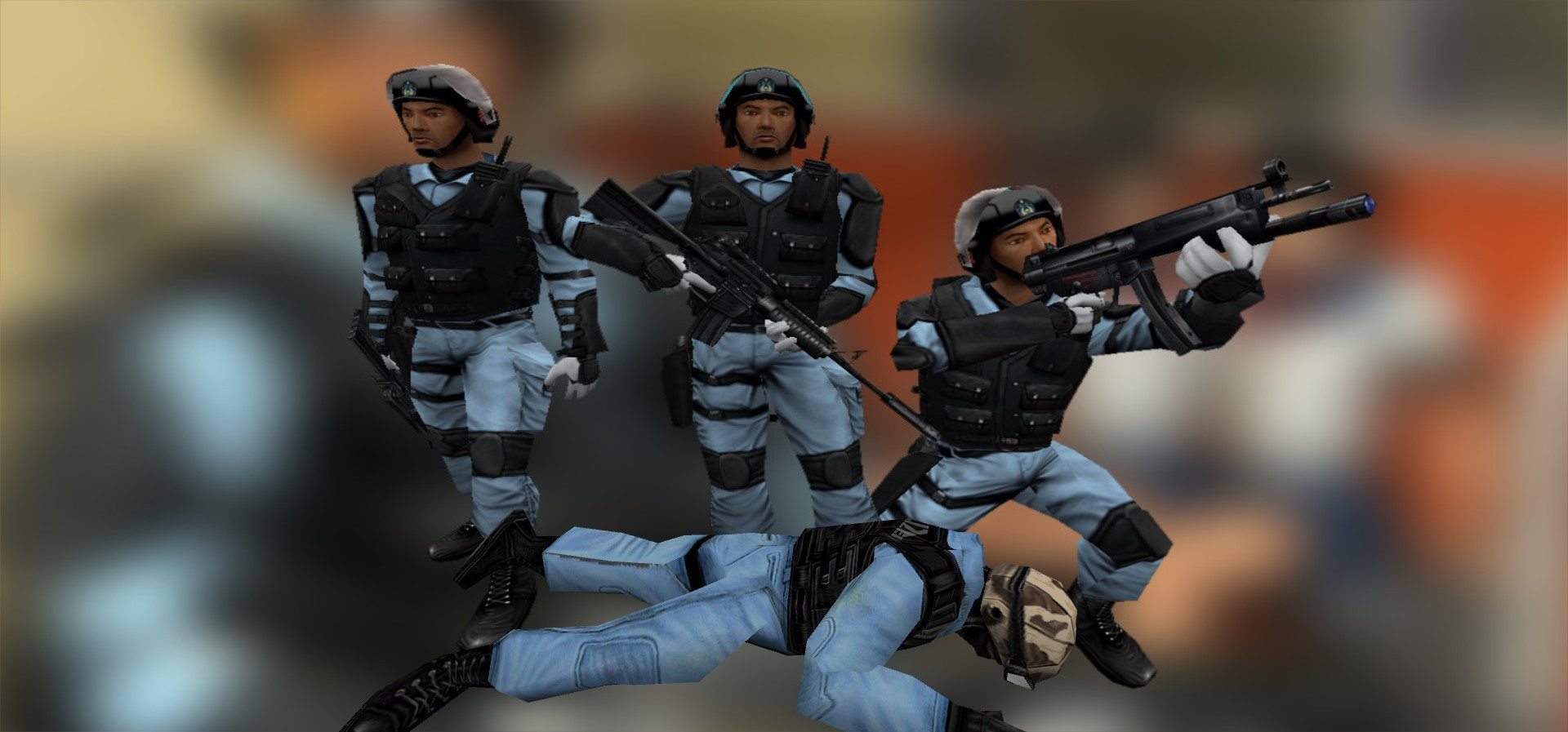 CT Kitodai colors for GSG-9 Faction Mod for Counter-Strike 1.6 | CS1.6 Mods