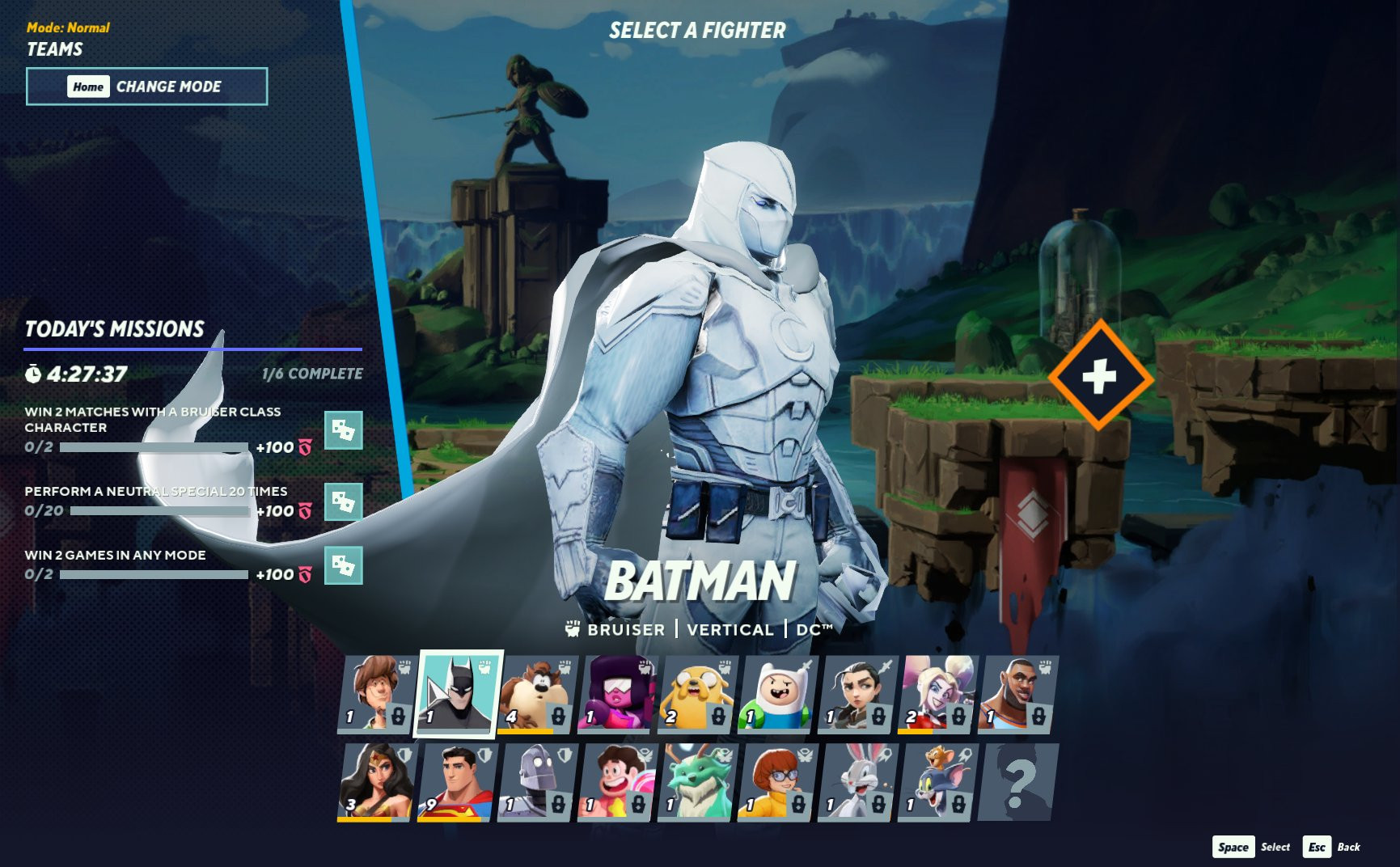 Moon Knight(Batman) Mod for MultiVersus | MVS Mods