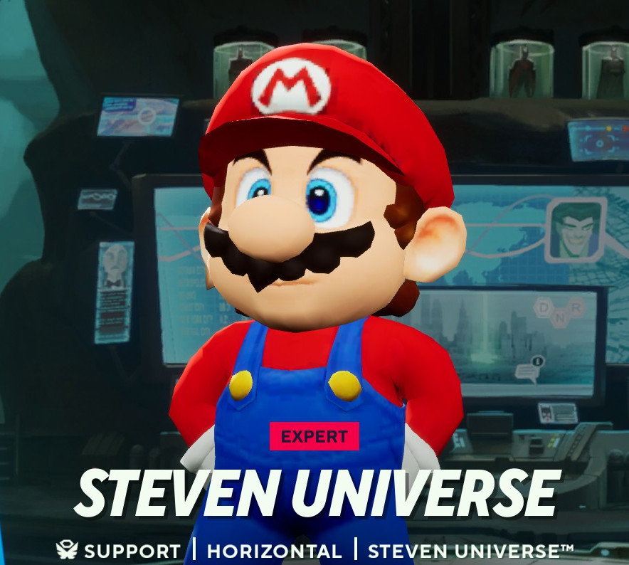 Mario over Steven Mod for MultiVersus | MVS Mods