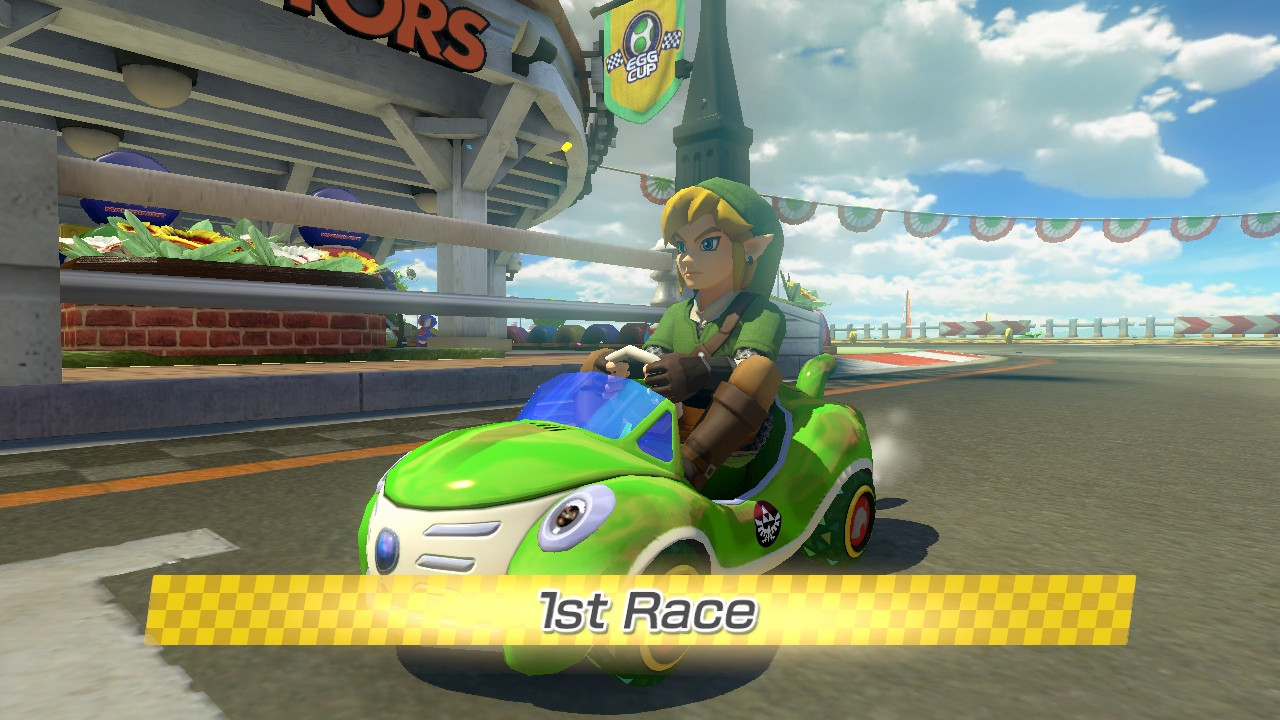 Mario Kart Tour Green Cat Cruiser Mod for Mario Kart 8 | MK8 Mods
