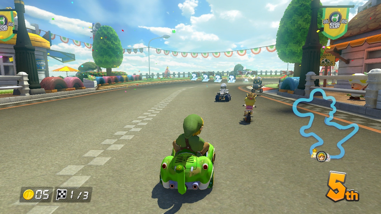Mario Kart Tour Green Cat Cruiser Mod for Mario Kart 8 | MK8 Mods