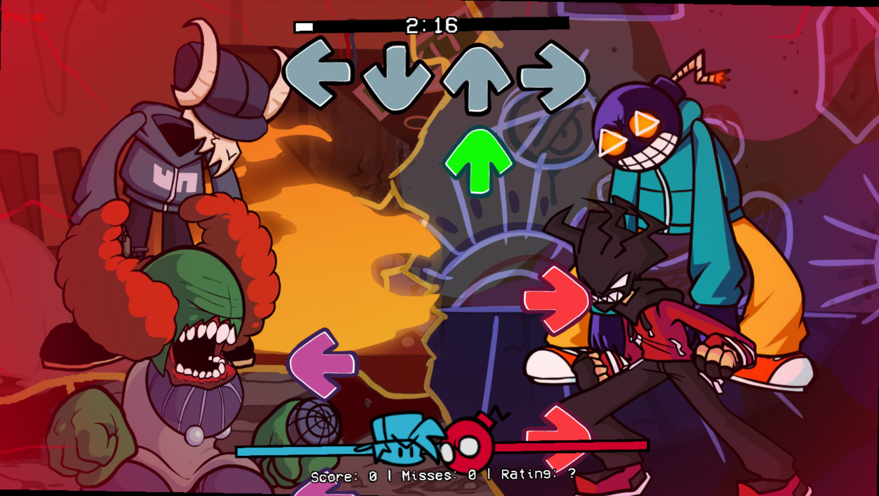 Absolute Rage V1.1 Psych Engine Port Mod for Friday Night Funkin' | FNF ...