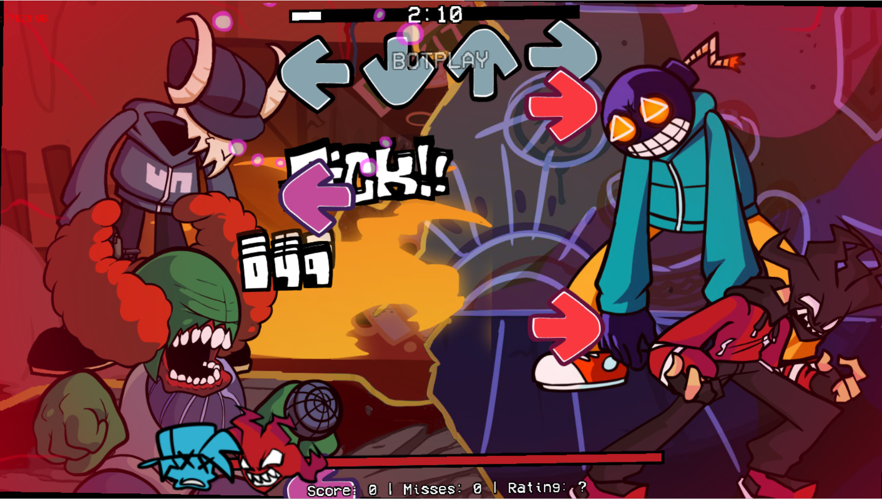 Absolute Rage V1.1 Psych Engine Port Mod for Friday Night Funkin' | FNF ...