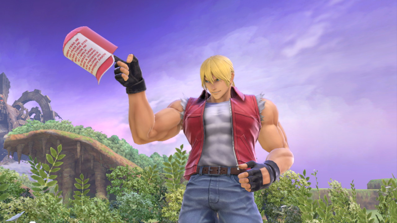 Terry "Women Fear Me, Fish Fear Me" Bogard Mod for Super Smash Bros ...