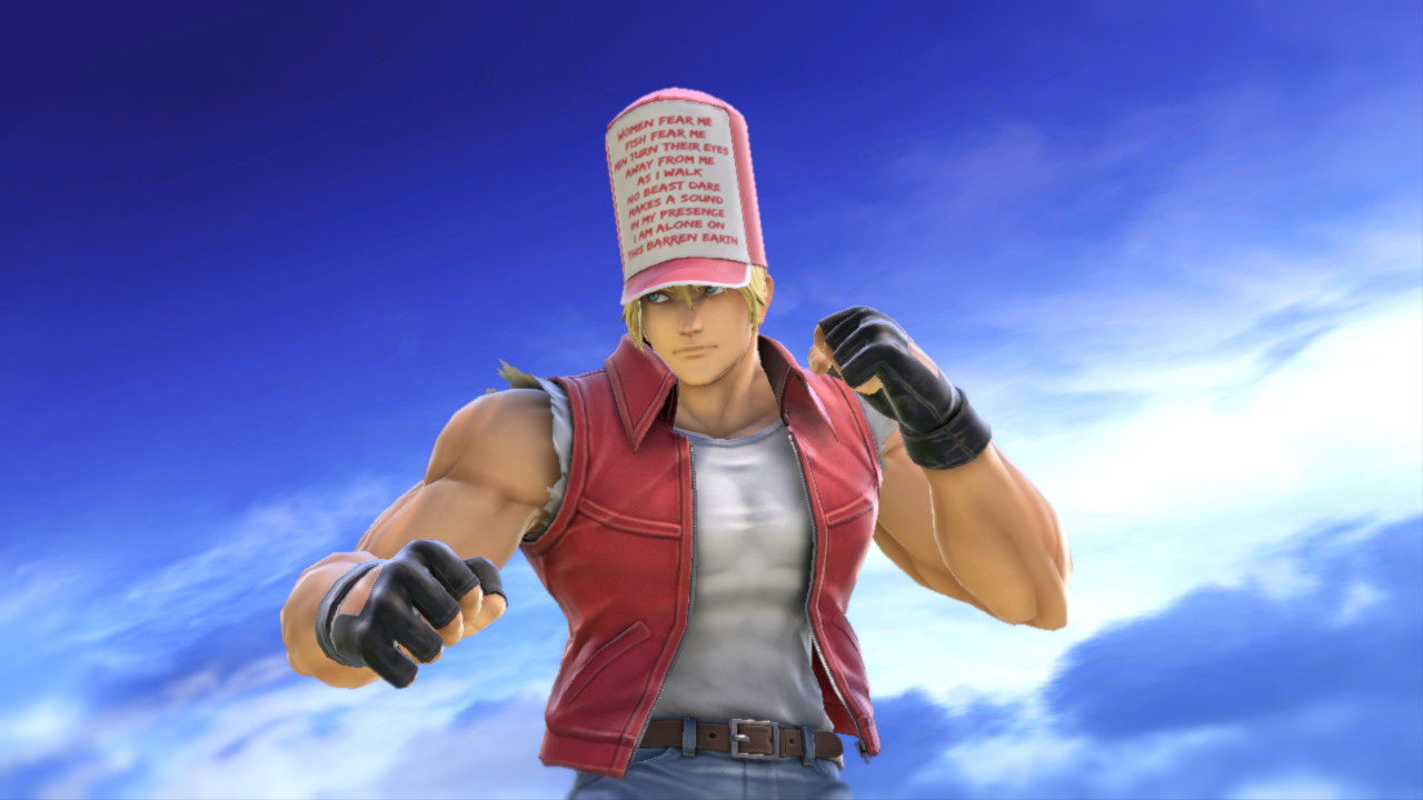 Terry "Women Fear Me, Fish Fear Me" Bogard Mod for Super Smash Bros ...