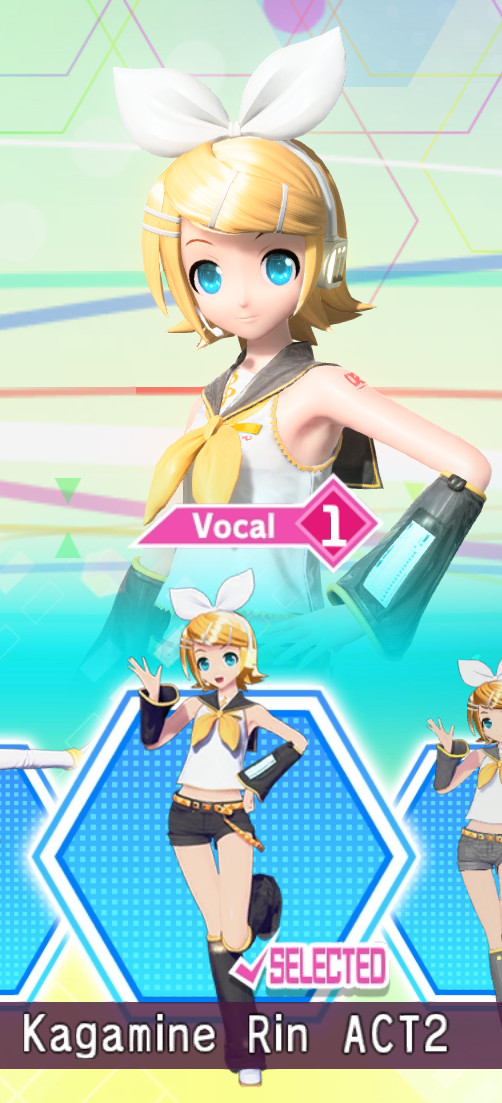 Kagamine Rin/Len ACT1 Modules [Hatsune Miku: Project DIVA Mega Mix+] [Mods]