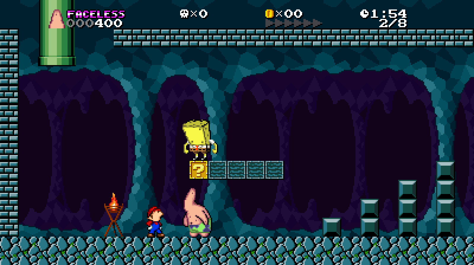 Faceless Patrick in Sonic Boll [Boll Deluxe] [Mods]