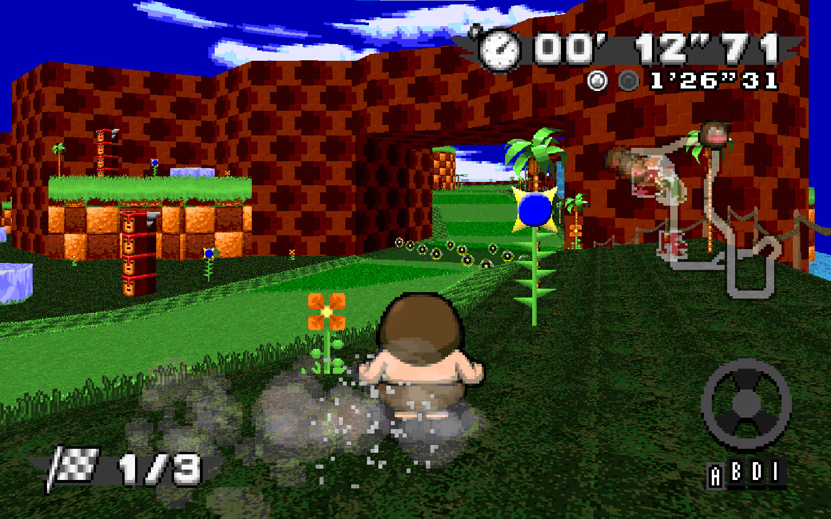 Spelunky 2 Caveman [Sonic Robo Blast 2 Kart] [Mods]