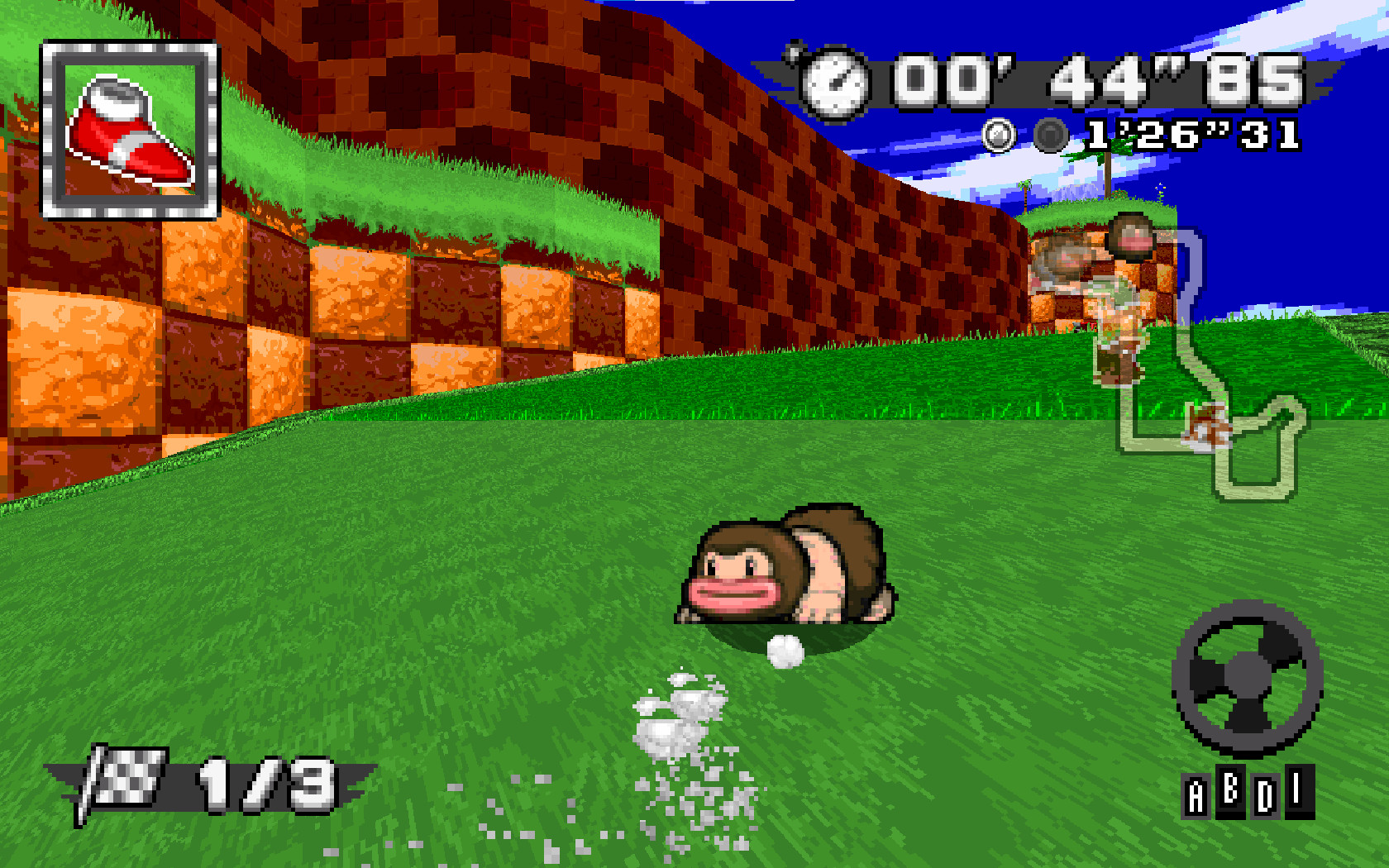 Spelunky 2 Caveman [Sonic Robo Blast 2 Kart] [Mods]