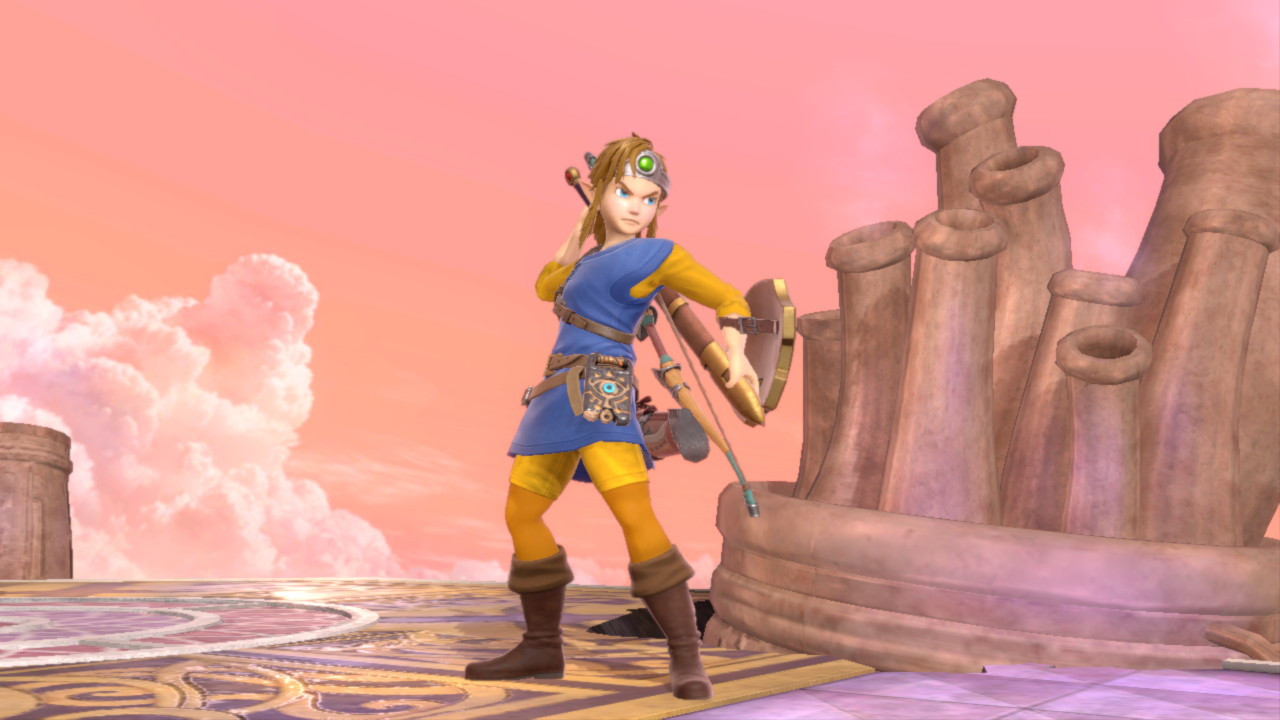 Erdrick(Hero) Link Mod for Super Smash Bros. Ultimate | SSBU Mods