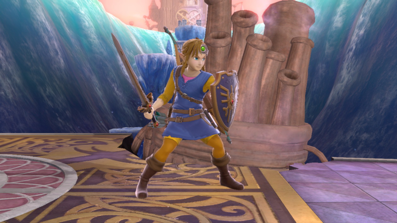 Erdrick(Hero) Link Mod for Super Smash Bros. Ultimate | SSBU Mods