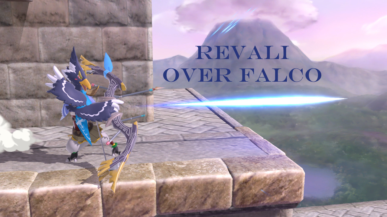 Revali over Falco Mod for Super Smash Bros. Ultimate | SSBU Mods