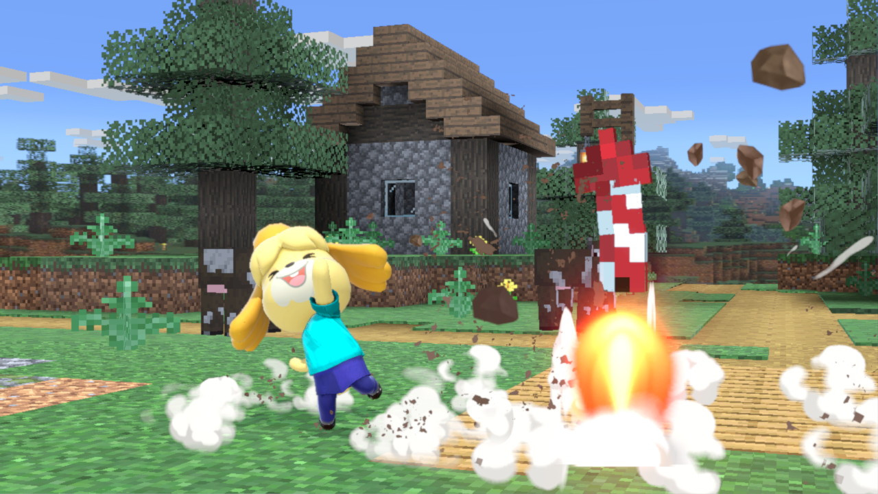 Minecraft Isabelle Mod for Super Smash Bros. Ultimate | SSBU Mods