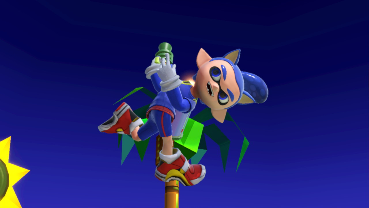 Sonic Inkling [Super Smash Bros. Ultimate] [Mods]