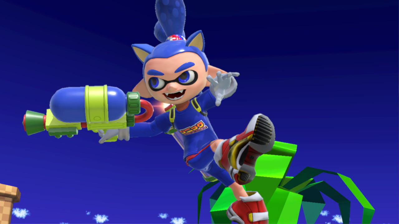 Sonic Inkling [Super Smash Bros. Ultimate] [Mods]
