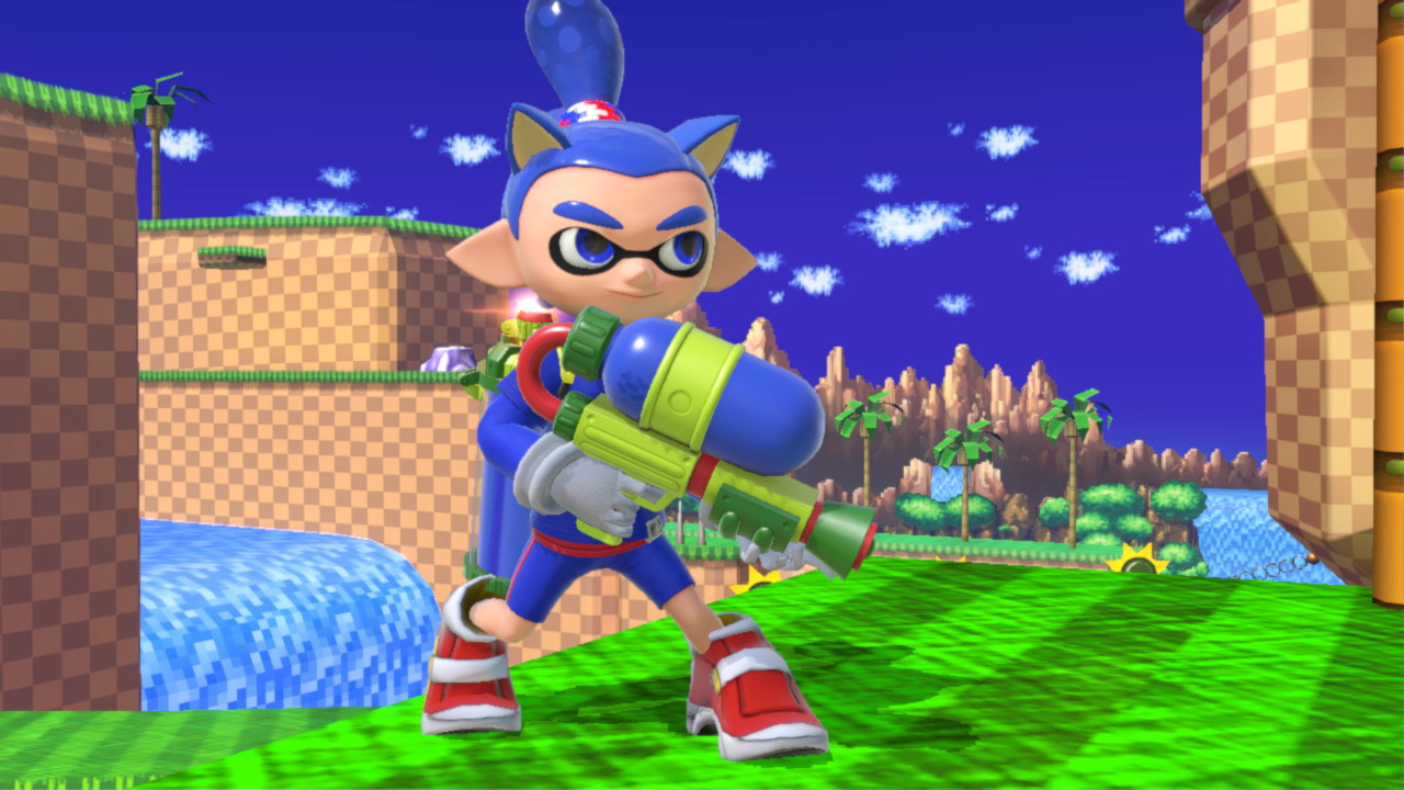 Sonic Inkling [Super Smash Bros. Ultimate] [Mods]