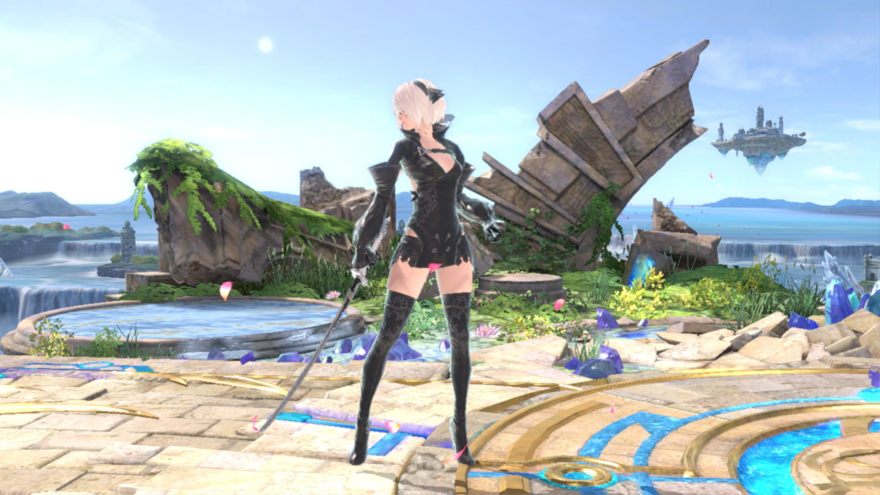 Alternate 2b Outfits for mastaklo's 2b Mod for Super Smash Bros ...