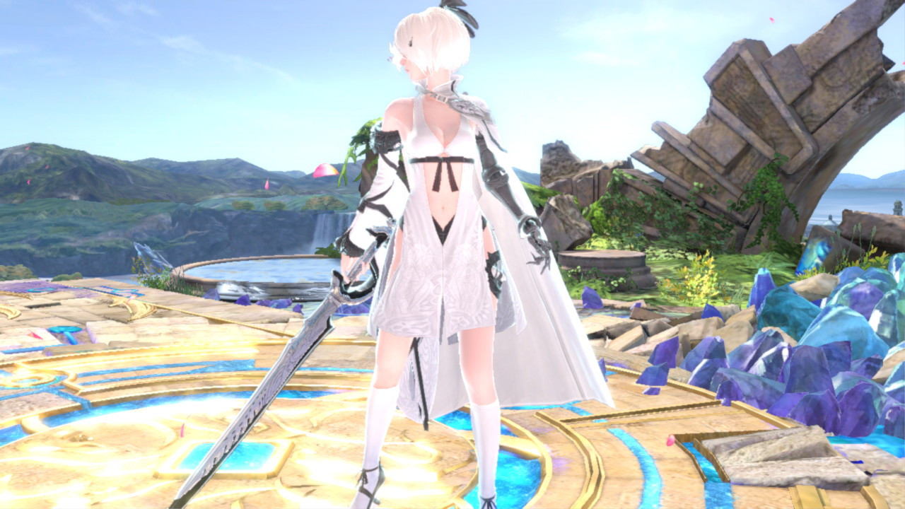 Alternate 2b Outfits for mastaklo's 2b Mod for Super Smash Bros ...