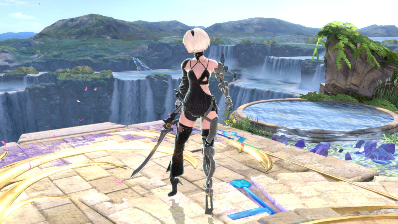 Alternate 2b Outfits for mastaklo's 2b Mod for Super Smash Bros ...