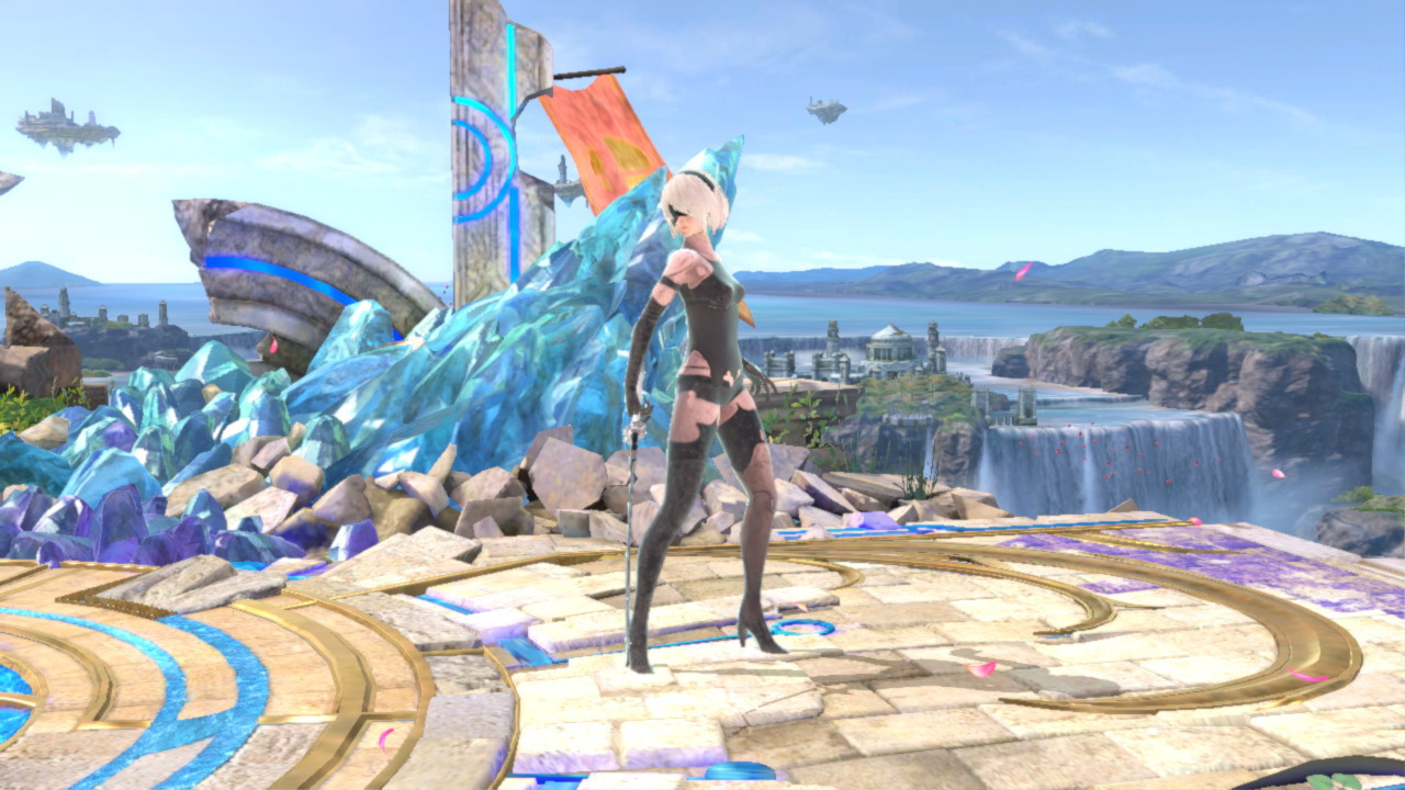 Alternate 2b Outfits for mastaklo's 2b Mod for Super Smash Bros ...