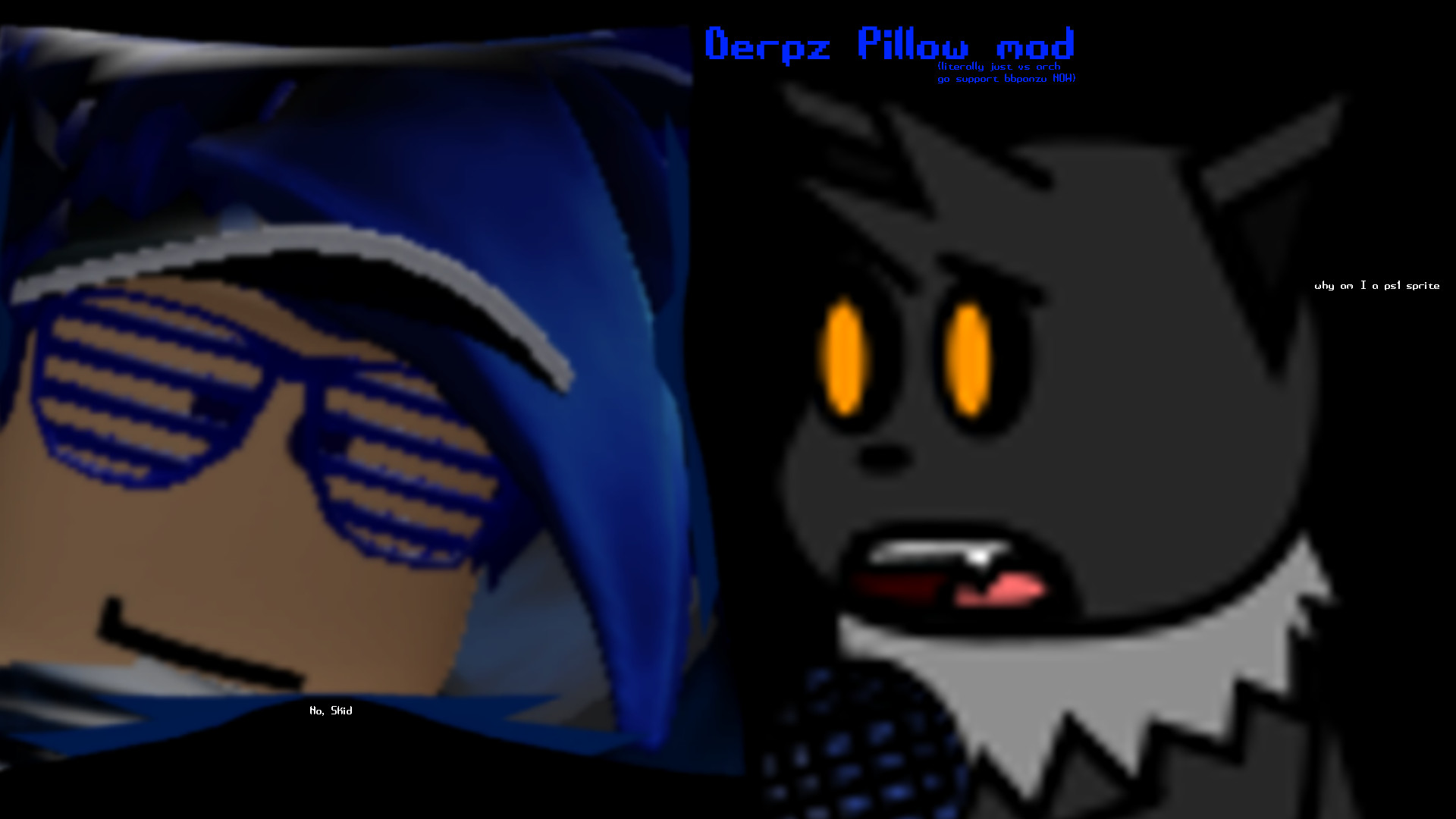 VS derpz pillow Mod for Friday Night Funkin' | FNF Mods